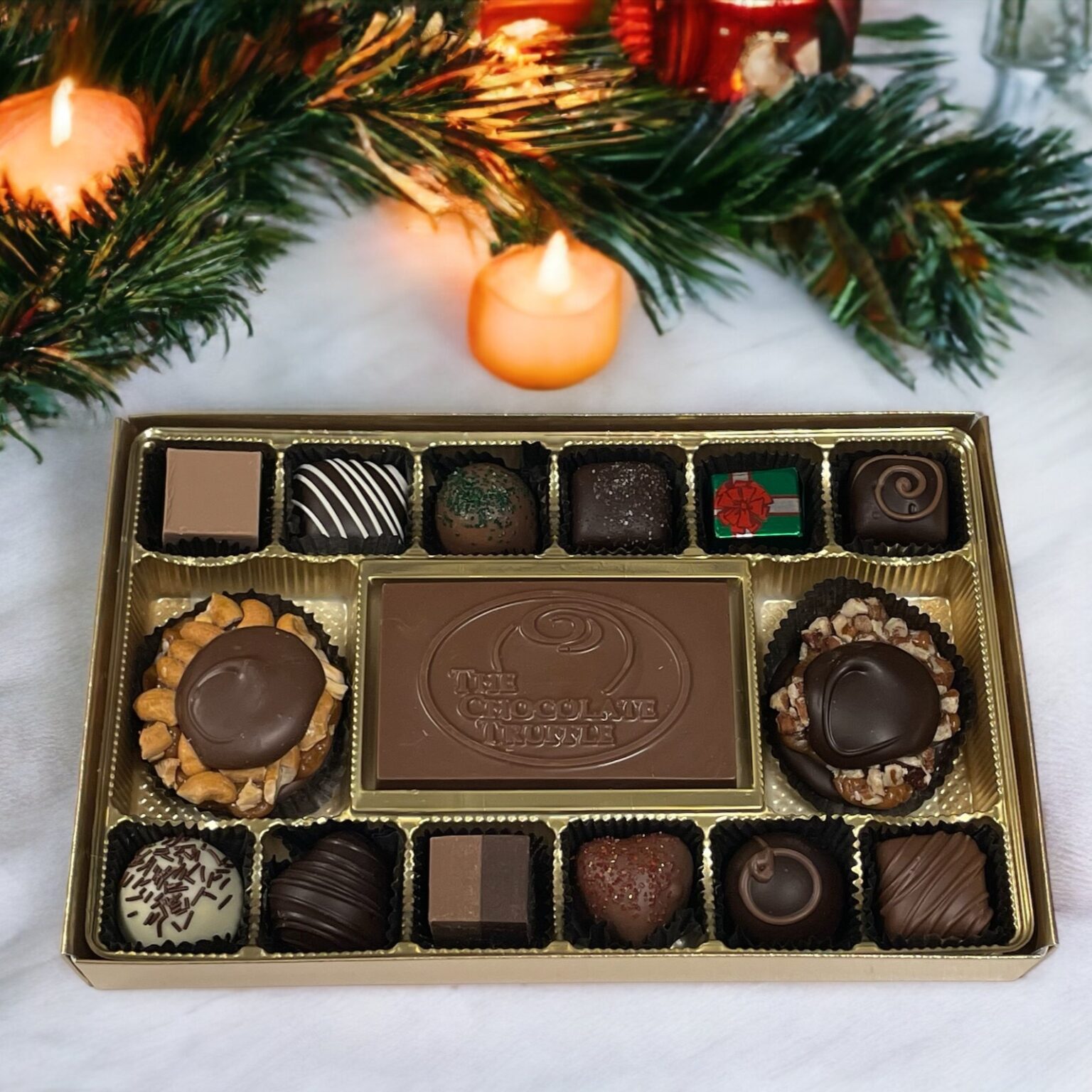 15 Piece Deluxe Holiday Chocolate Assortment - The Chocolate Truffe