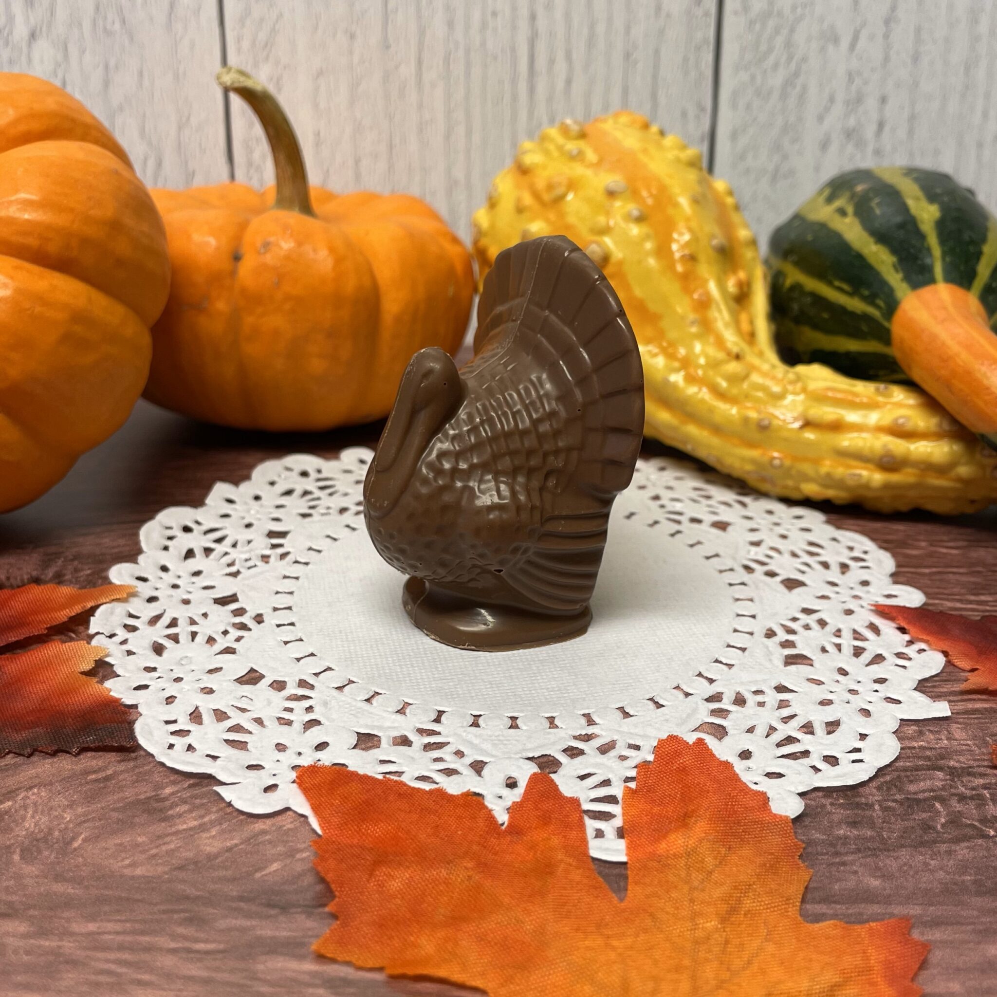 Solid Chocolate 3D Turkey - The Chocolate Truffe